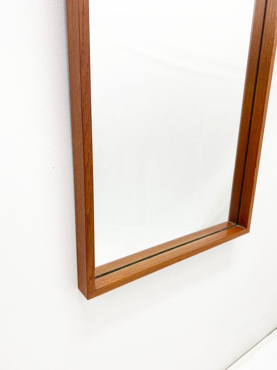 Vintage Teak Wooden Mirror